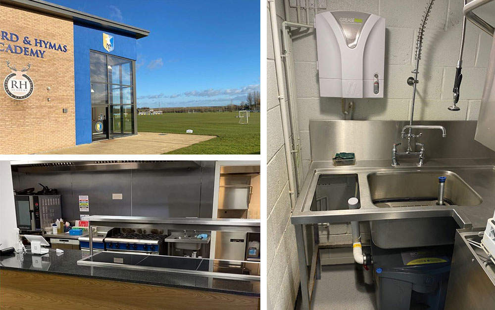 RH Academy träningsanläggning använder BioCeptor fettavskiljare ...